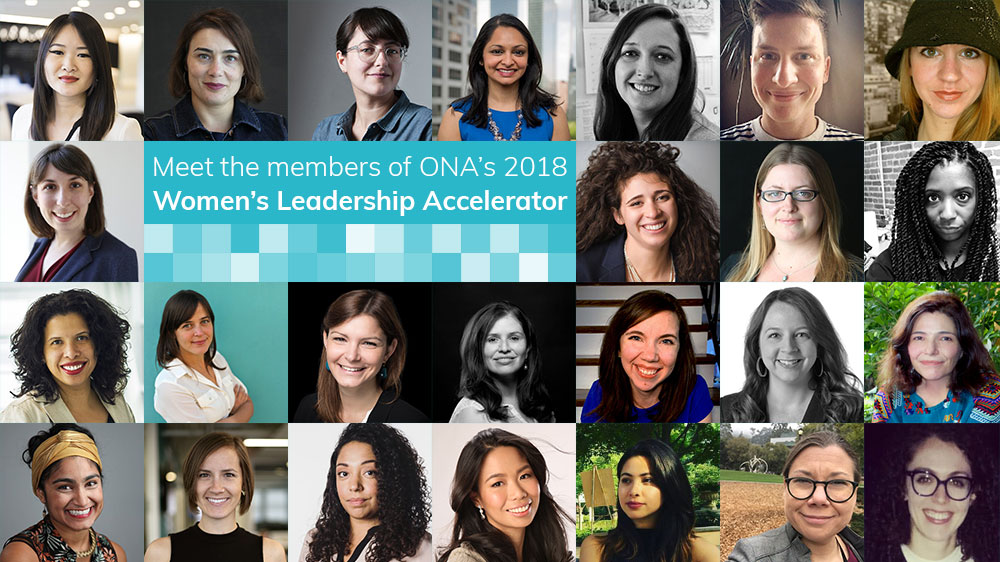 The 2018 Women's Leadership Accelerator — ONA